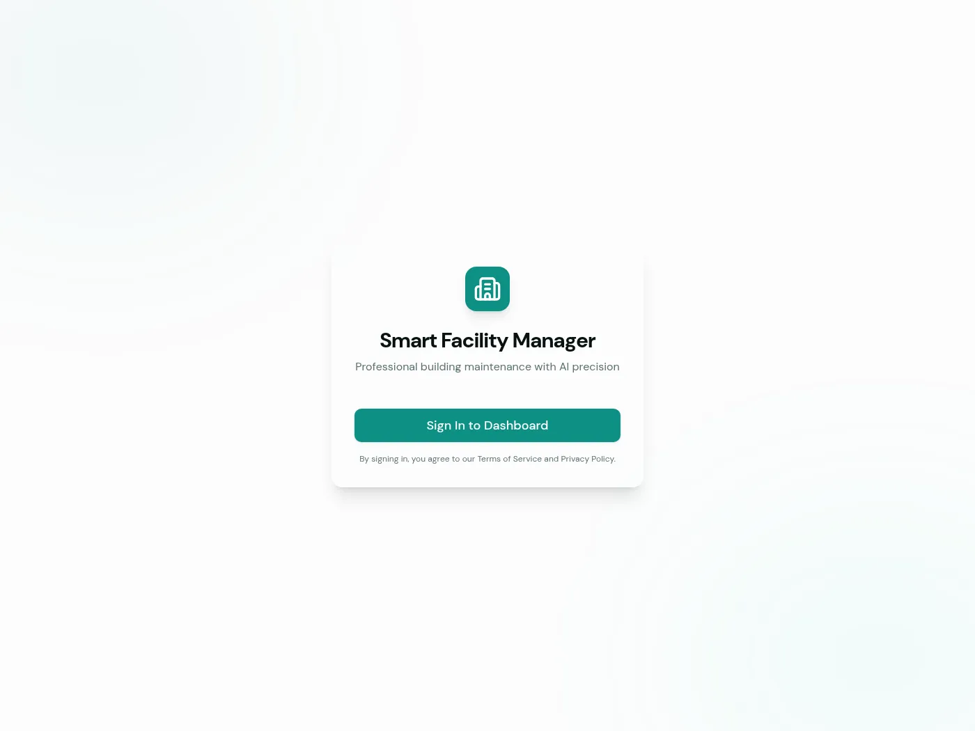 Smart Facility Manager