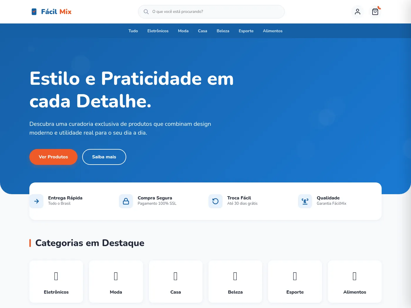 FácilMix Online Shop