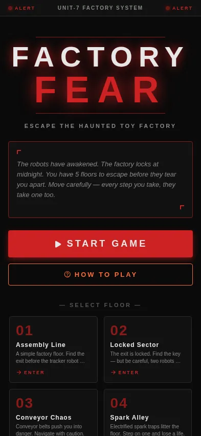 Factory Fear Puzzle