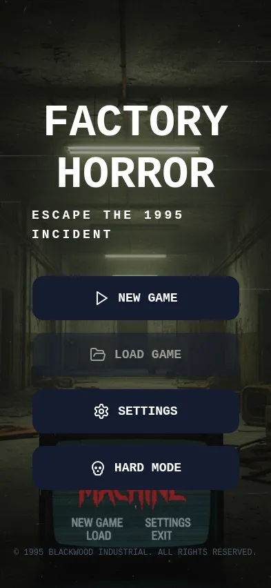 Factory Horror Escape