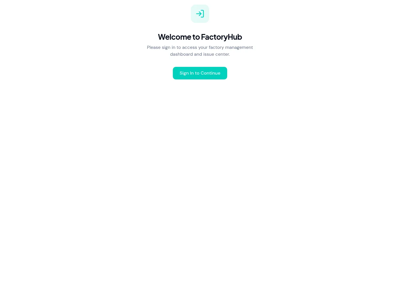 ProgressHub Factory Manager