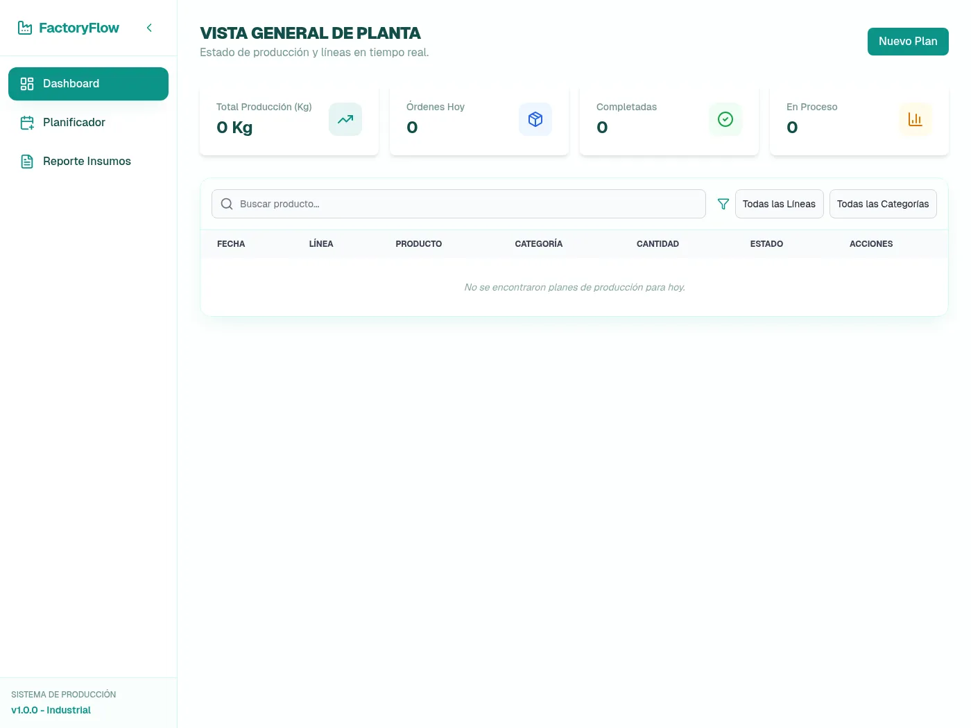FactoryFlow Planner