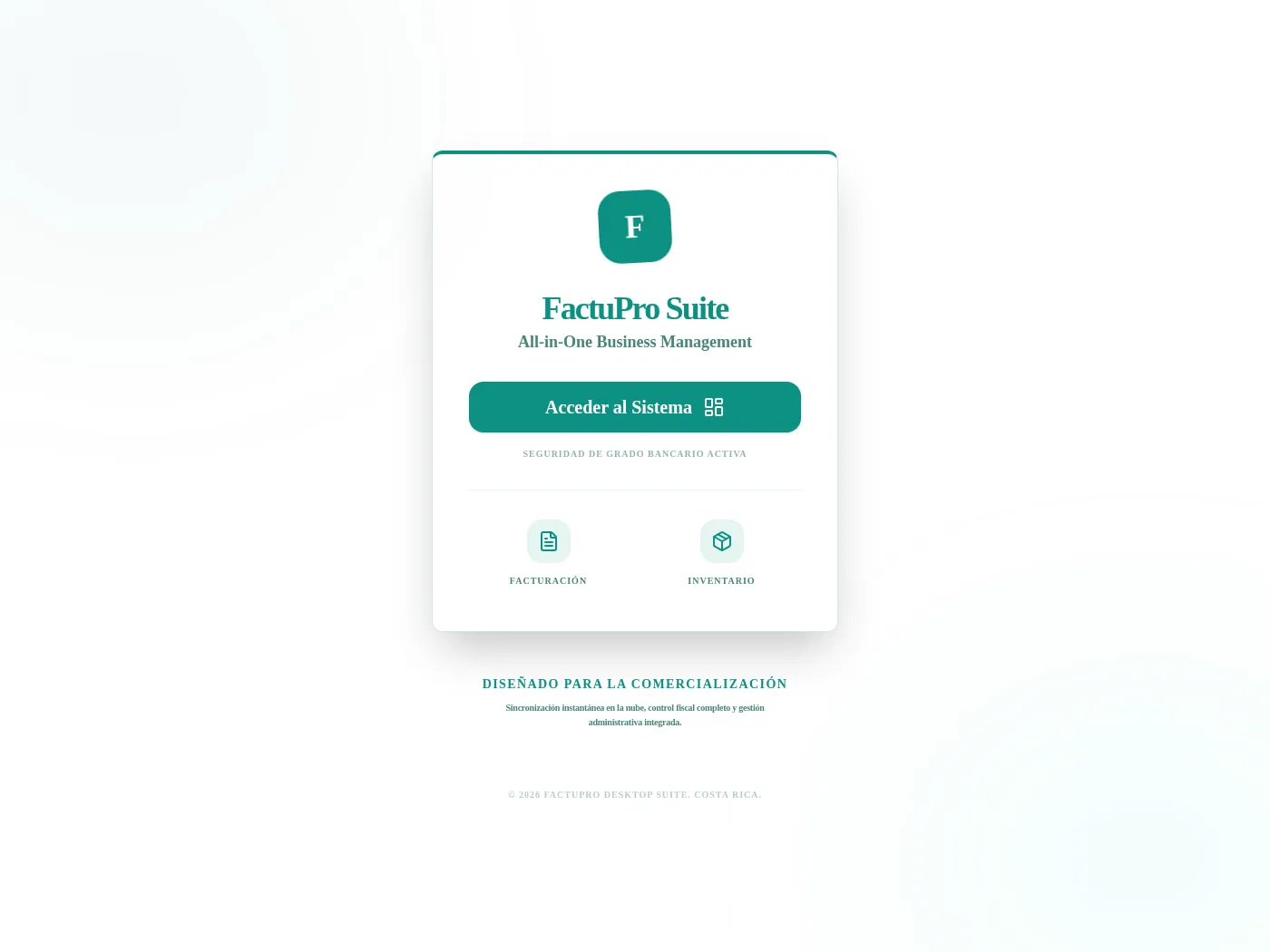 FactuPro Desktop Suite