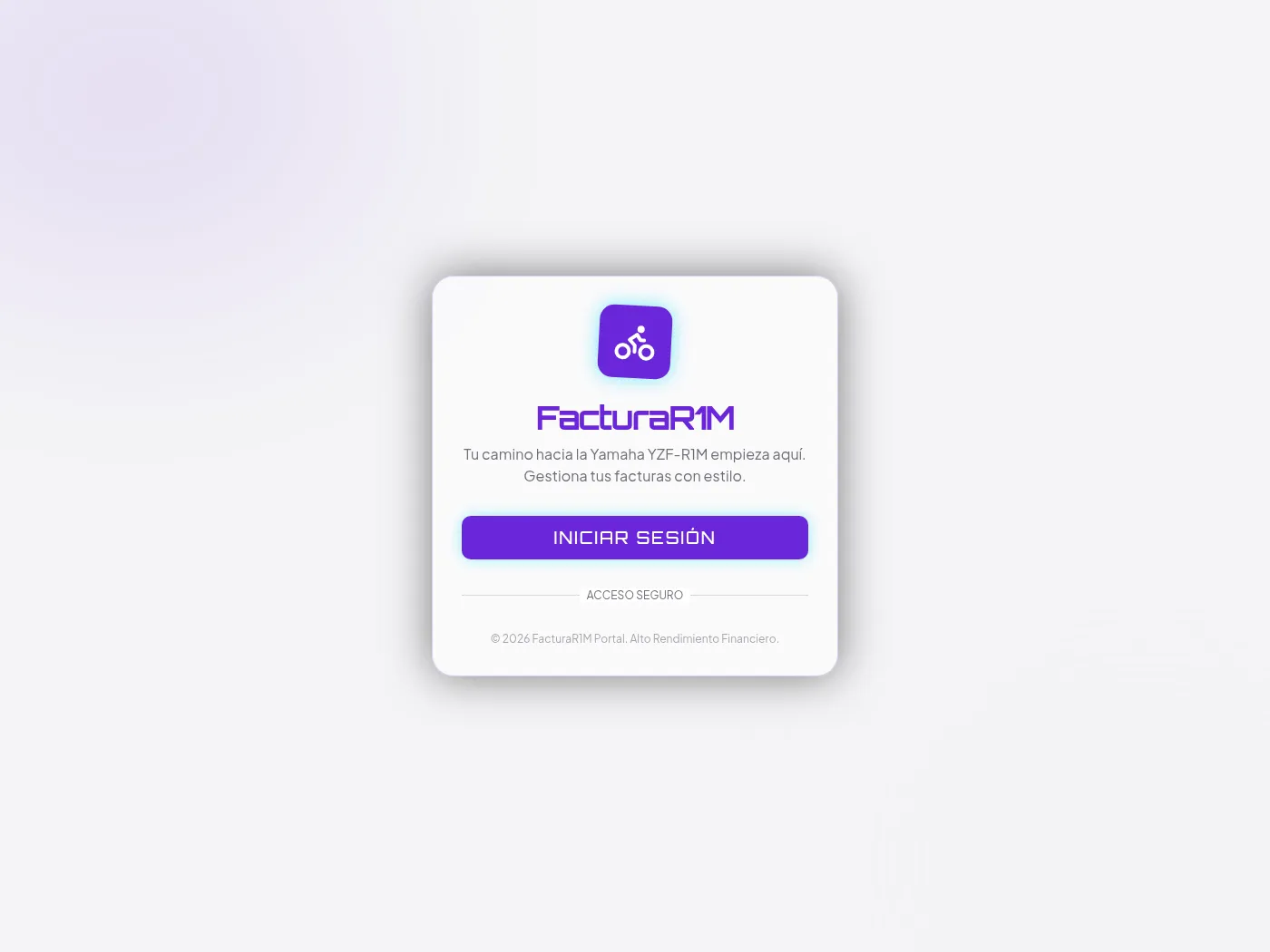 FacturaR1M Portal