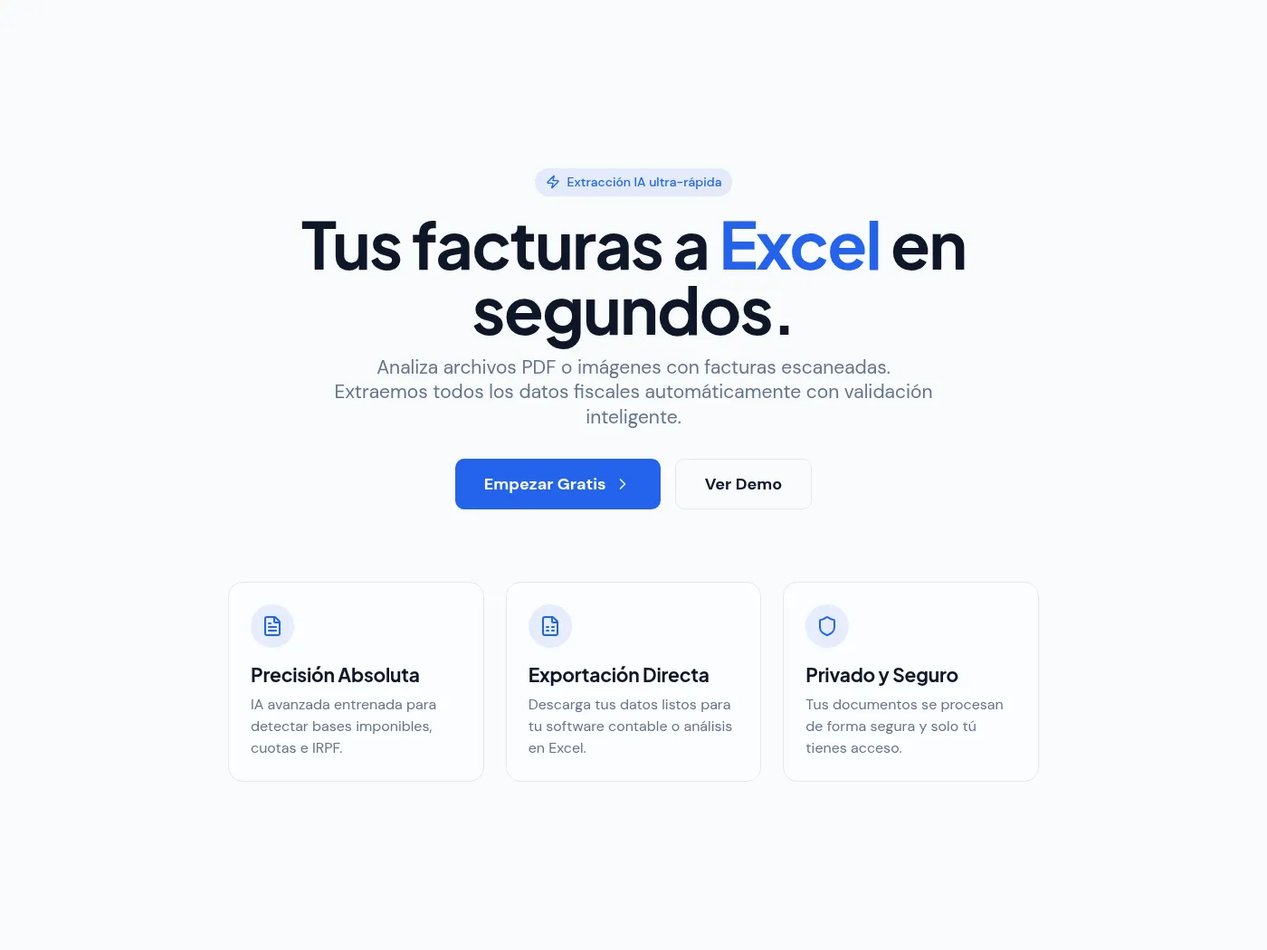 Factura Extractor AI
