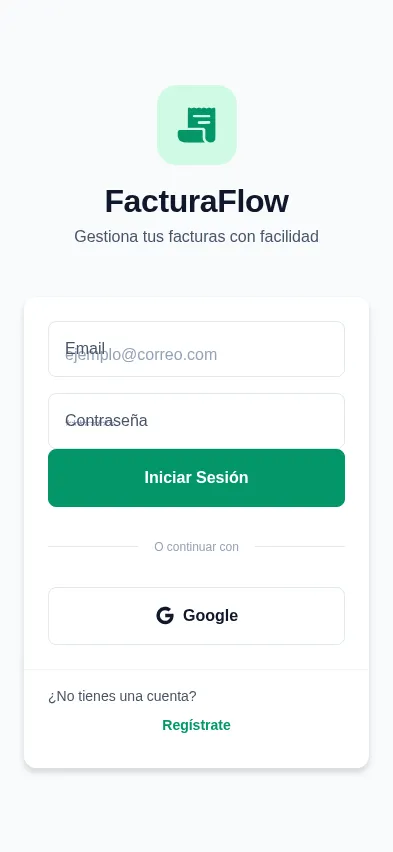 FacturaFlow App