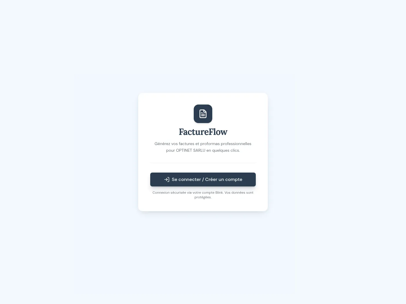 FactureFlow Proforma