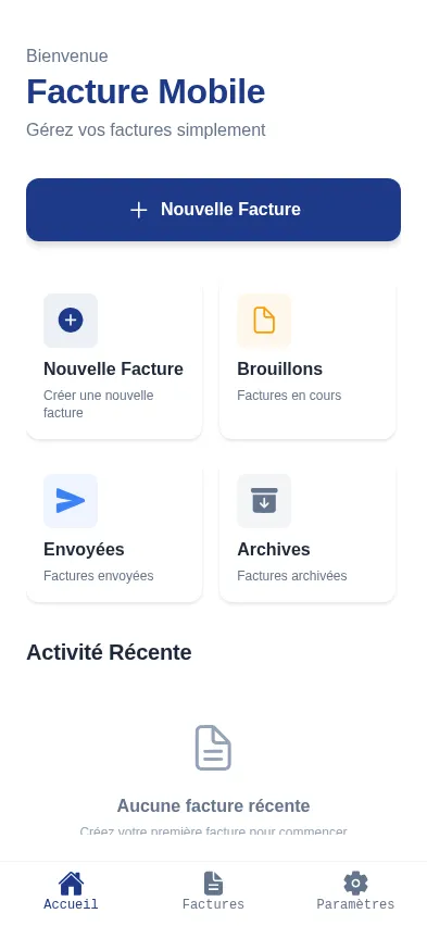 Facture Mobile Archive