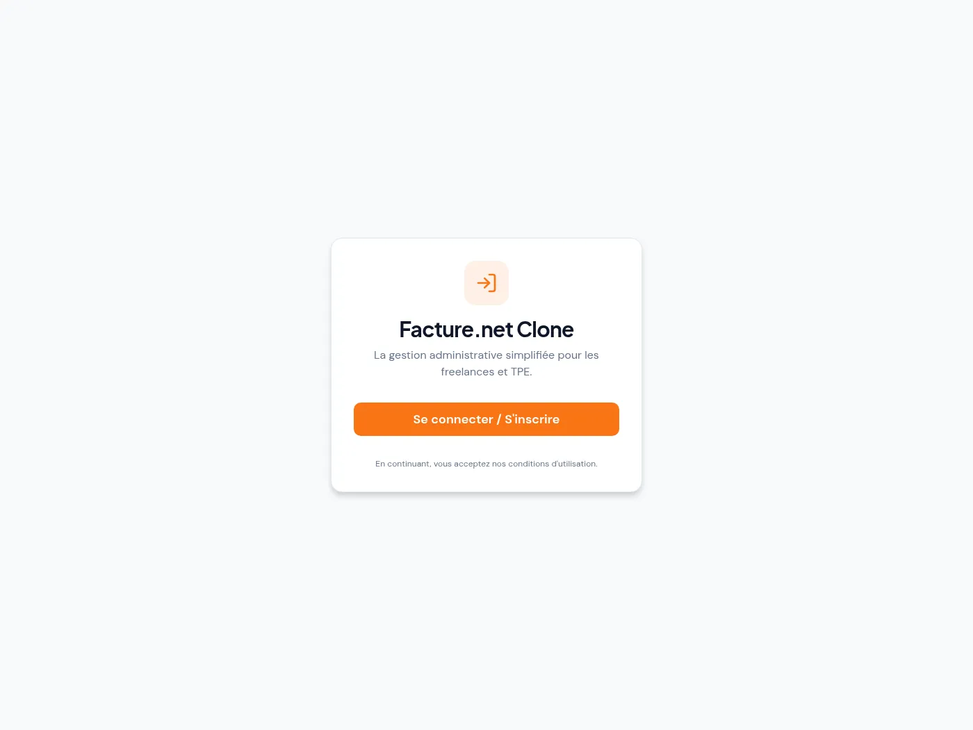 Facture.net Clone