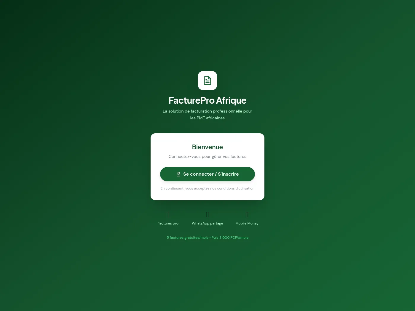 FacturePro Afrique