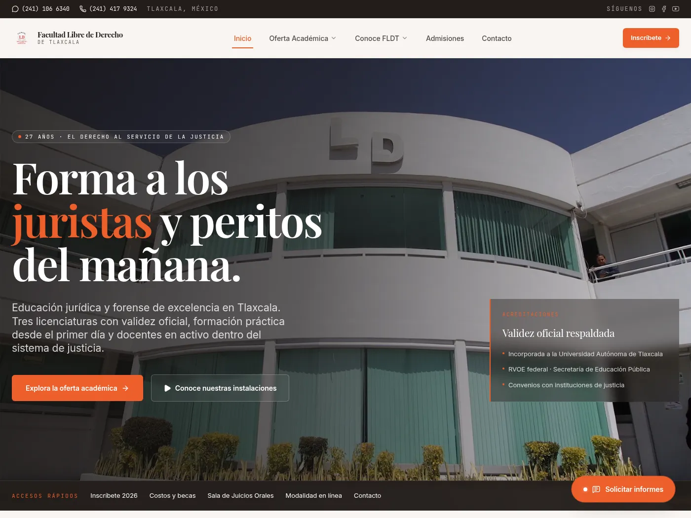 Facultad Libre Derecho Reboot