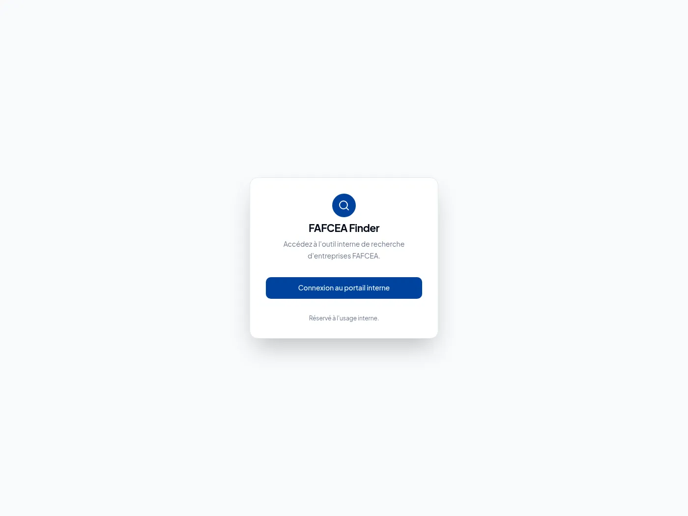 FAFCEA Entreprise Finder