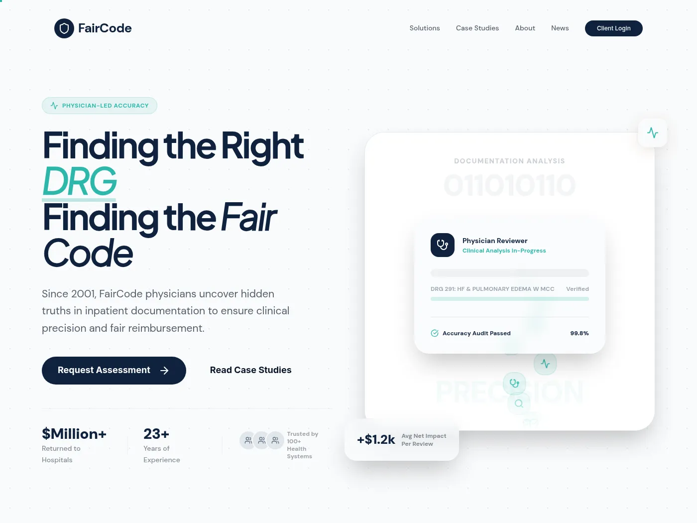 FairCode Interactive Homepage