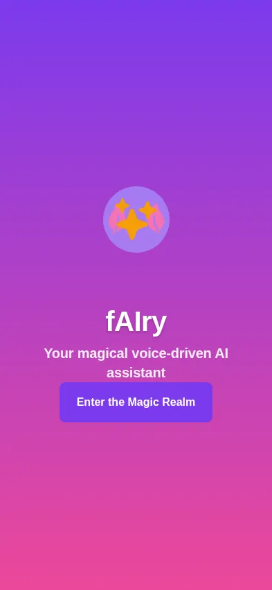 fAIry Voice Assistant
