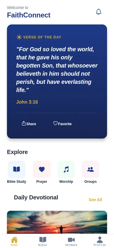 FaithConnect Mobile App