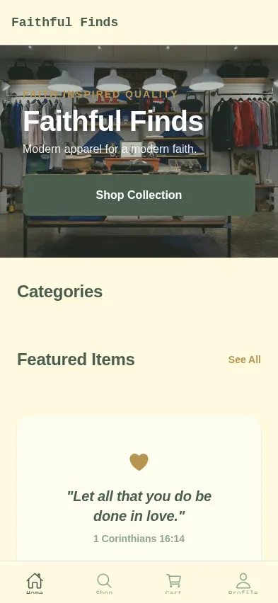 Faithful Finds Shop