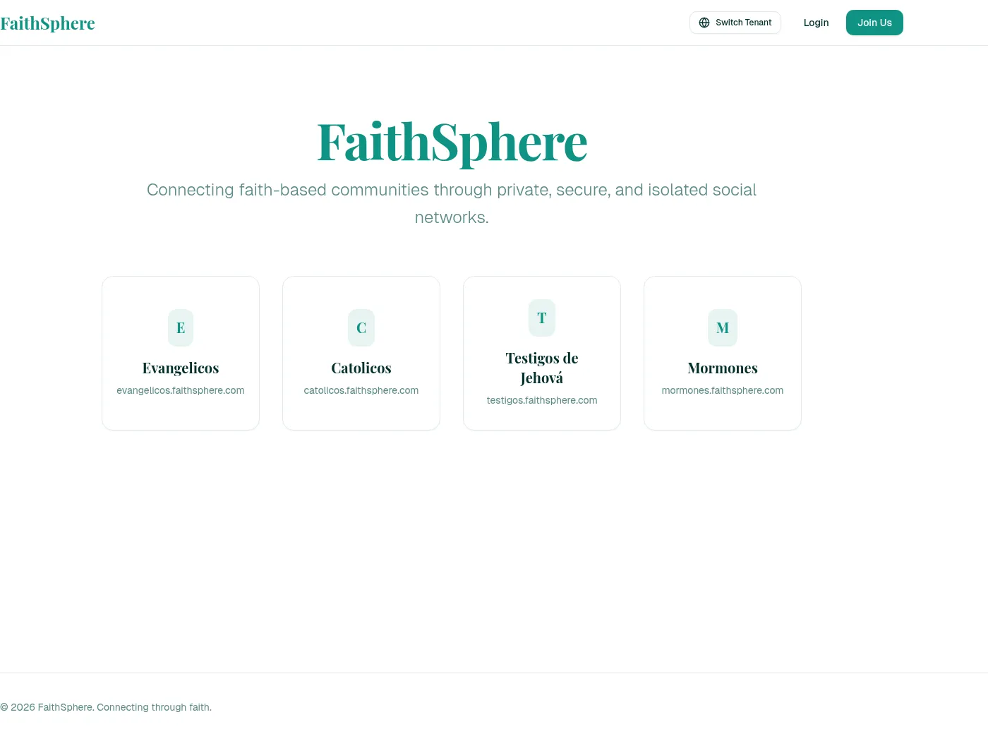 FaithSphere Social Network