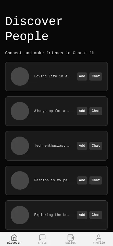 FAIZ: Social Chat App