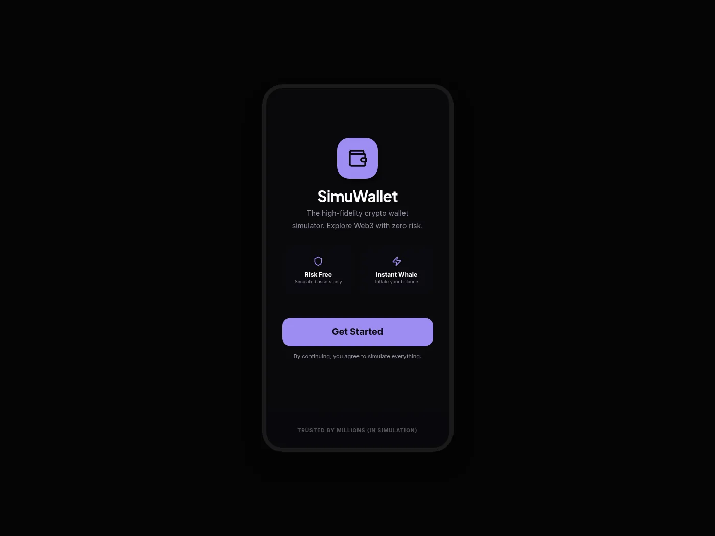SimuWallet Crypto Demo