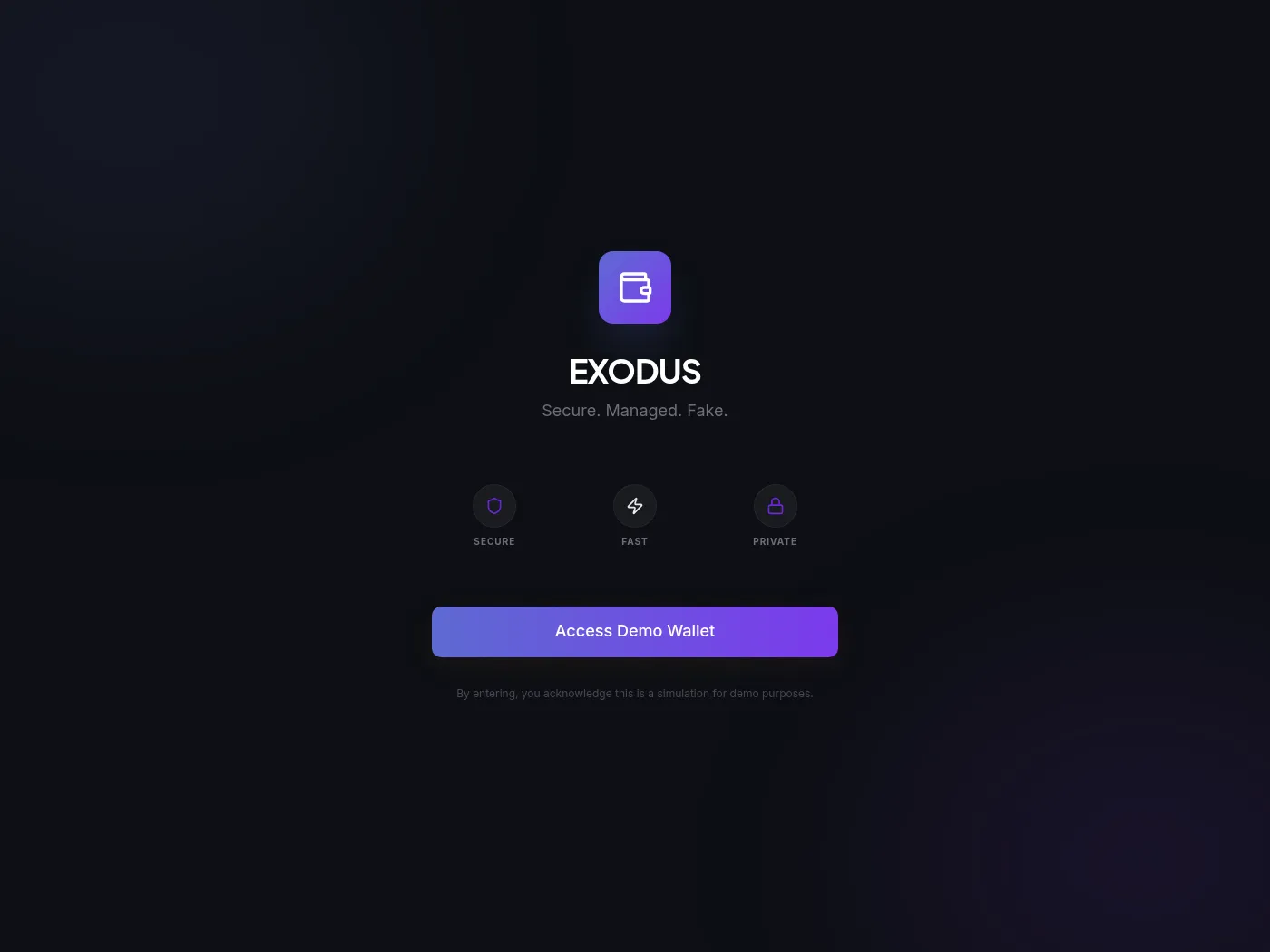 Fake Exodus Simulator
