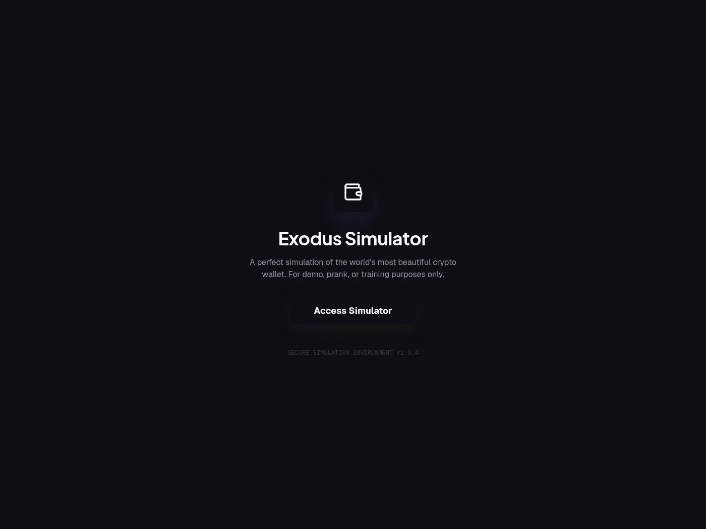 Fake Exodus Simulator