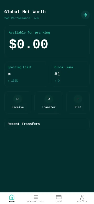 Fake Money Simulator