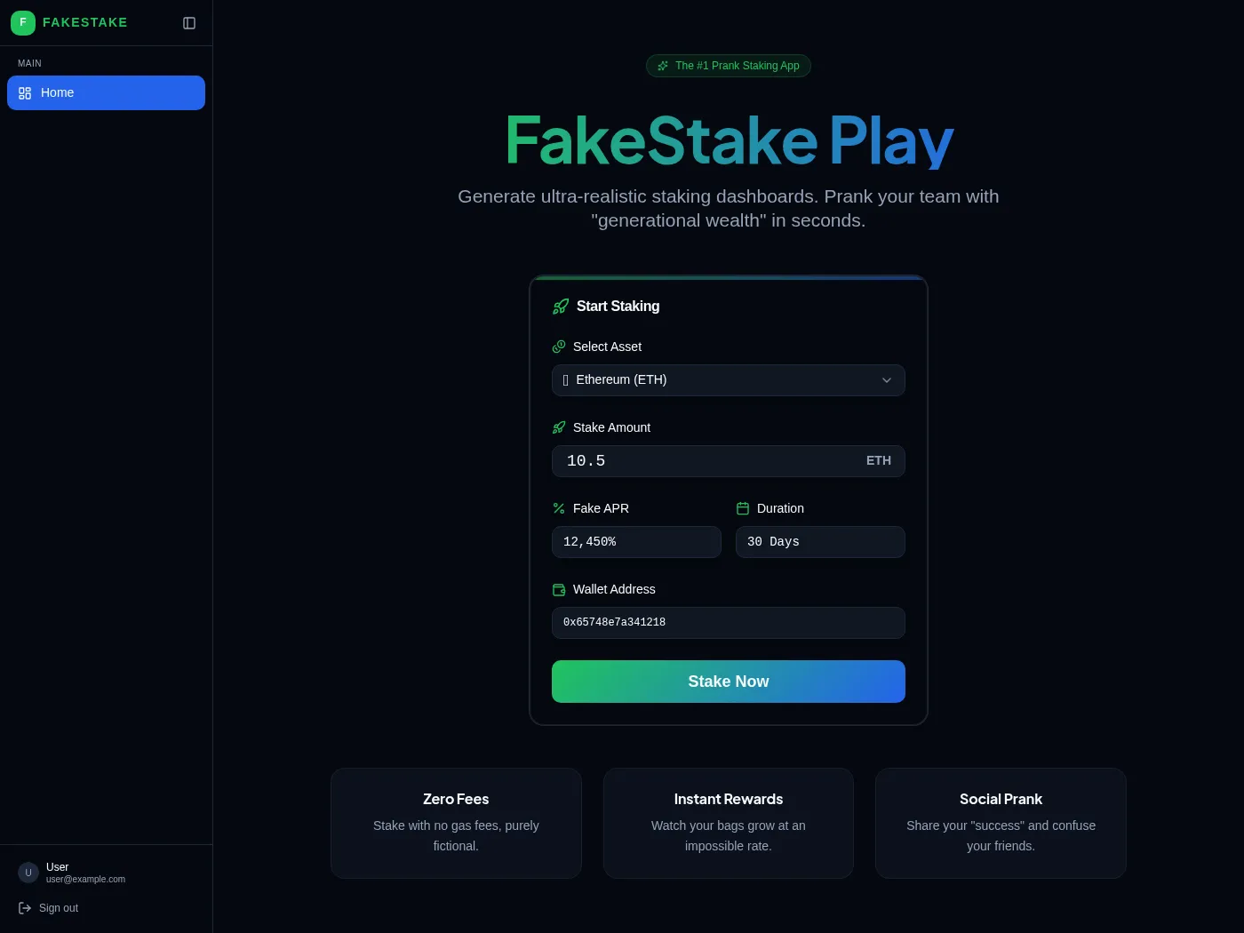 FakeStake Play