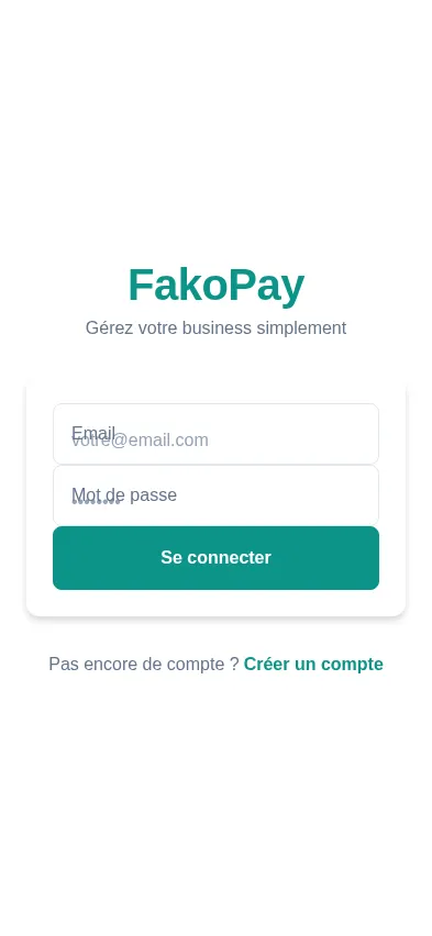 FakoPay Mobile Business Suite