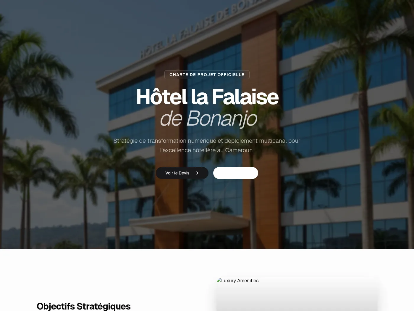 Falaise Bonanjo Project Charter