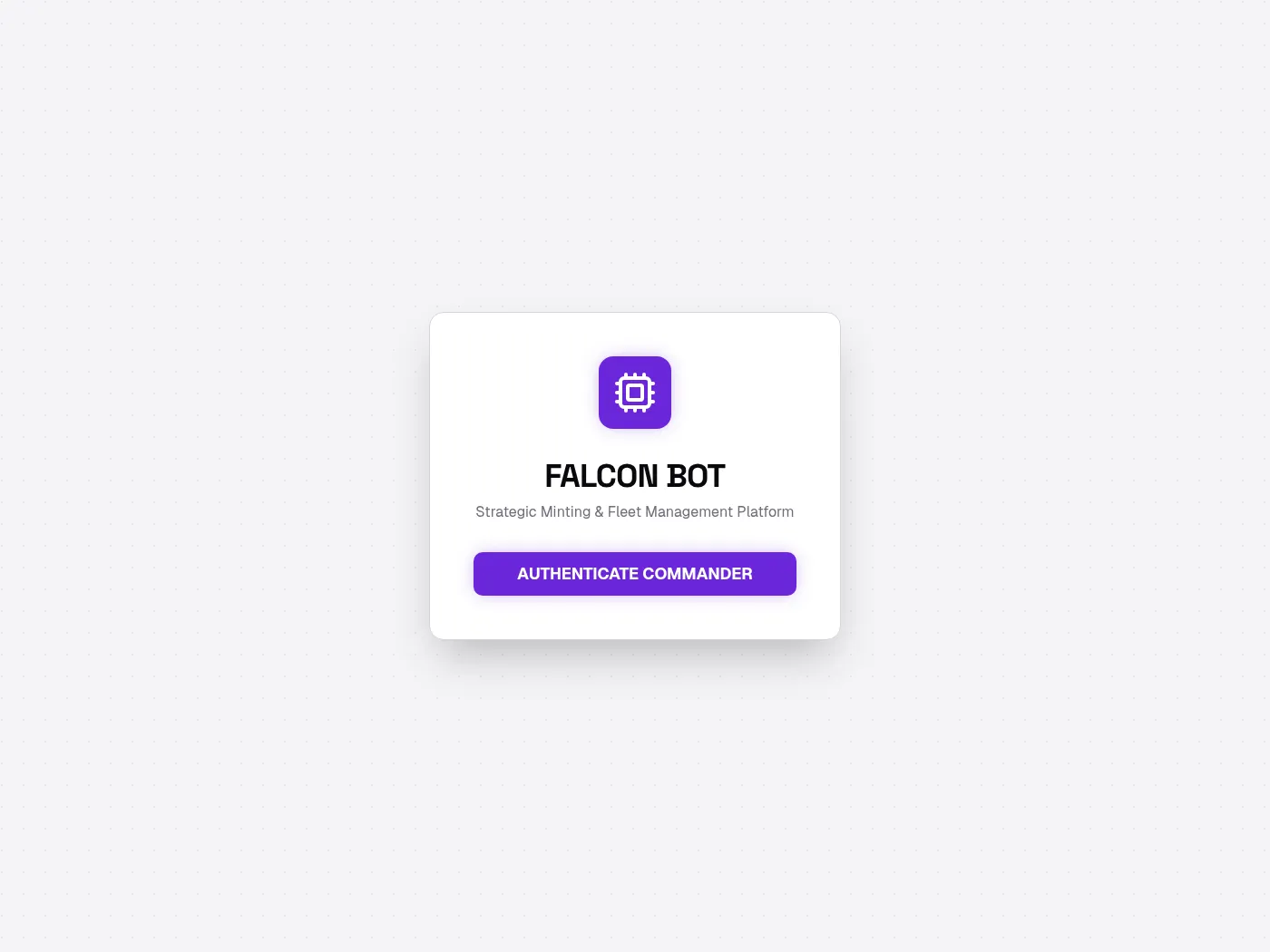 Falcon Bot Minter