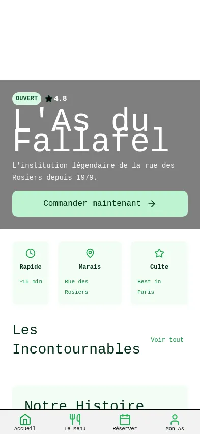 L'As du Fallafel App