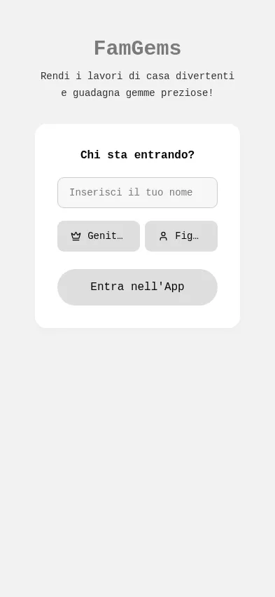 FamGems Chores App