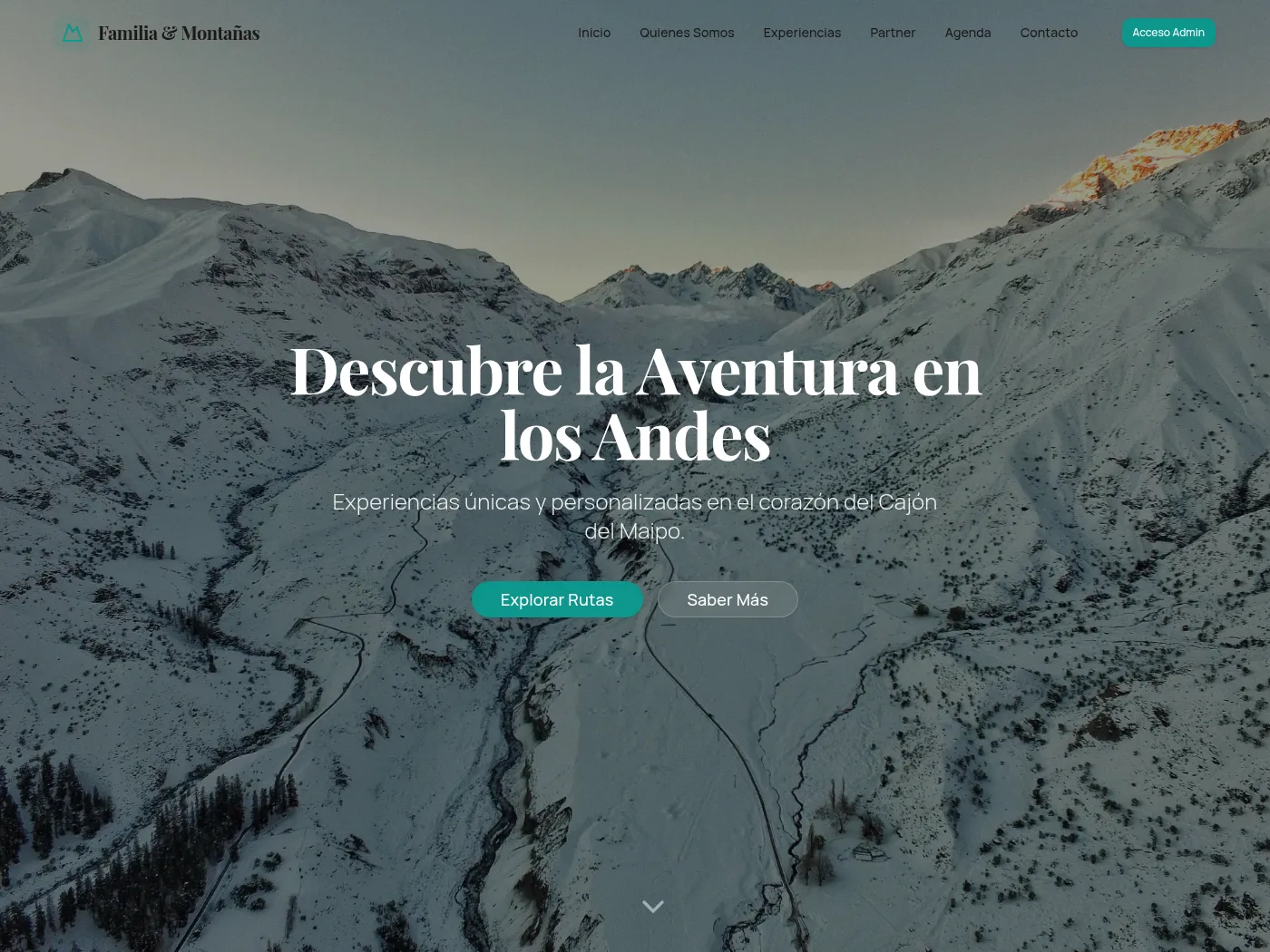 Familia y Montañas Web