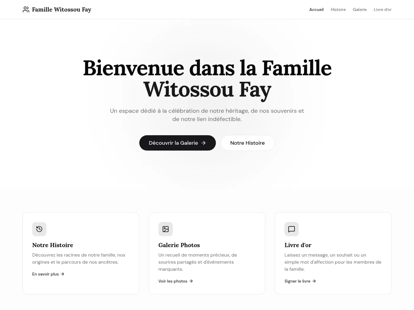Famille Witossou Gallery Update