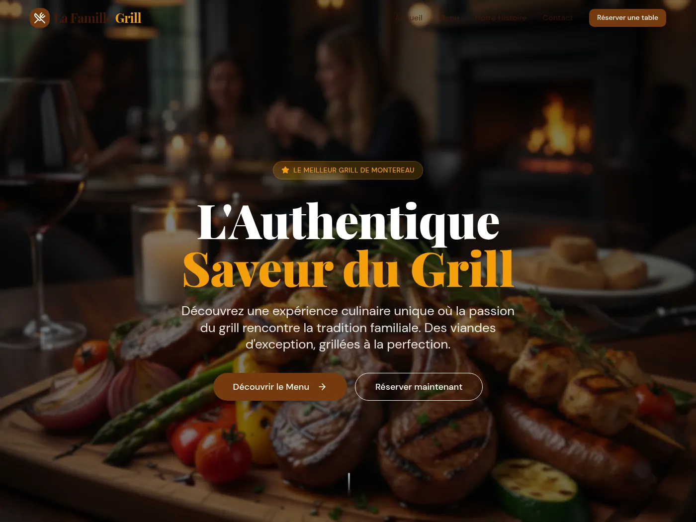 La Famille Grill Web