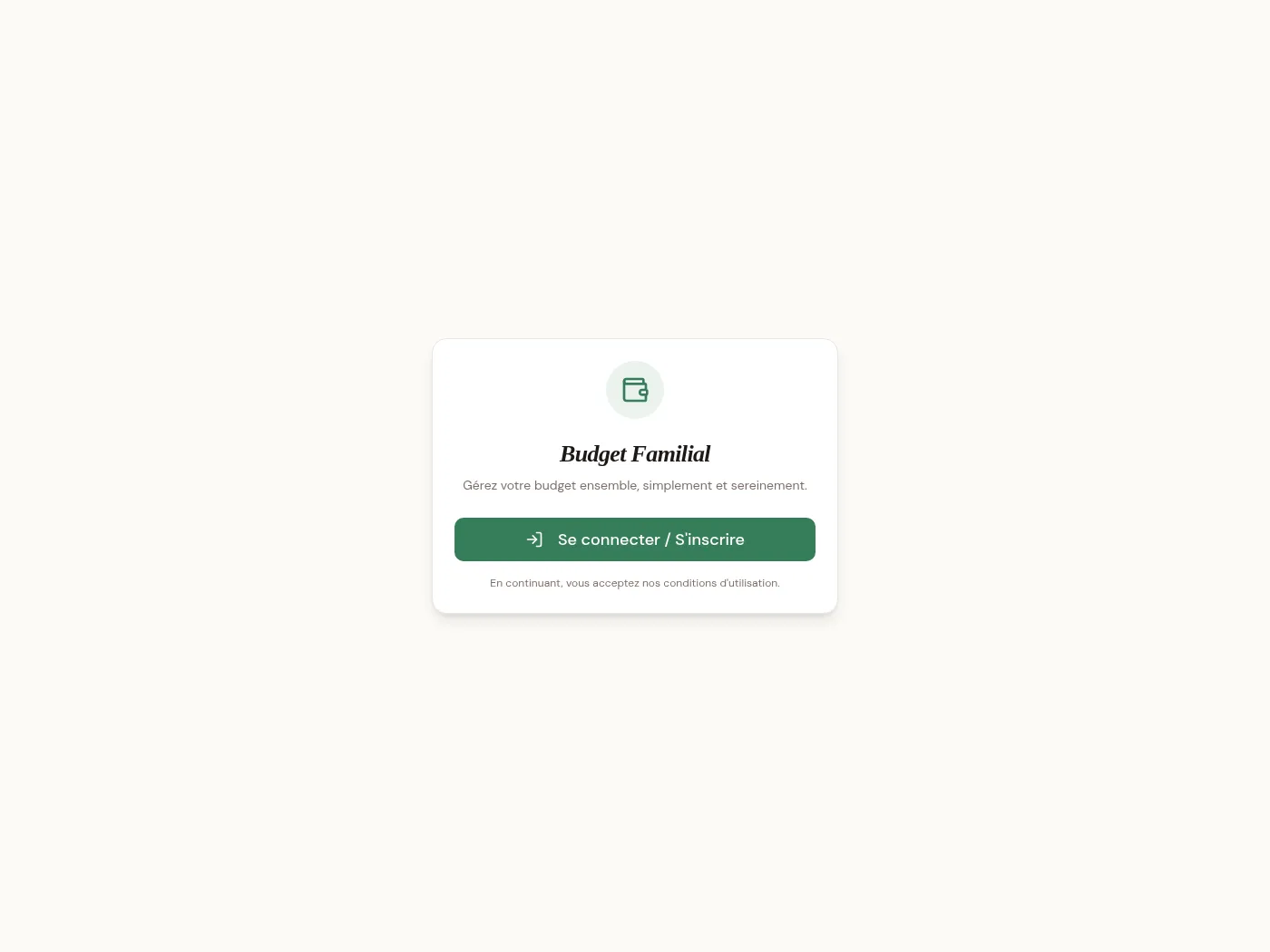Family Budget Dashboard