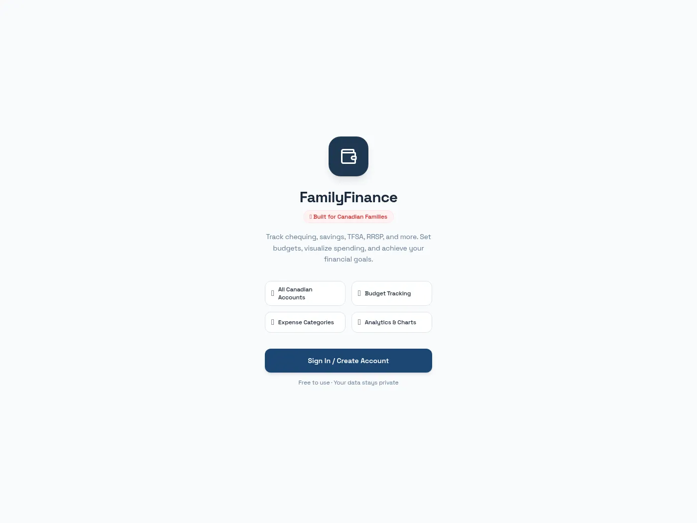 Family Finance Tracker