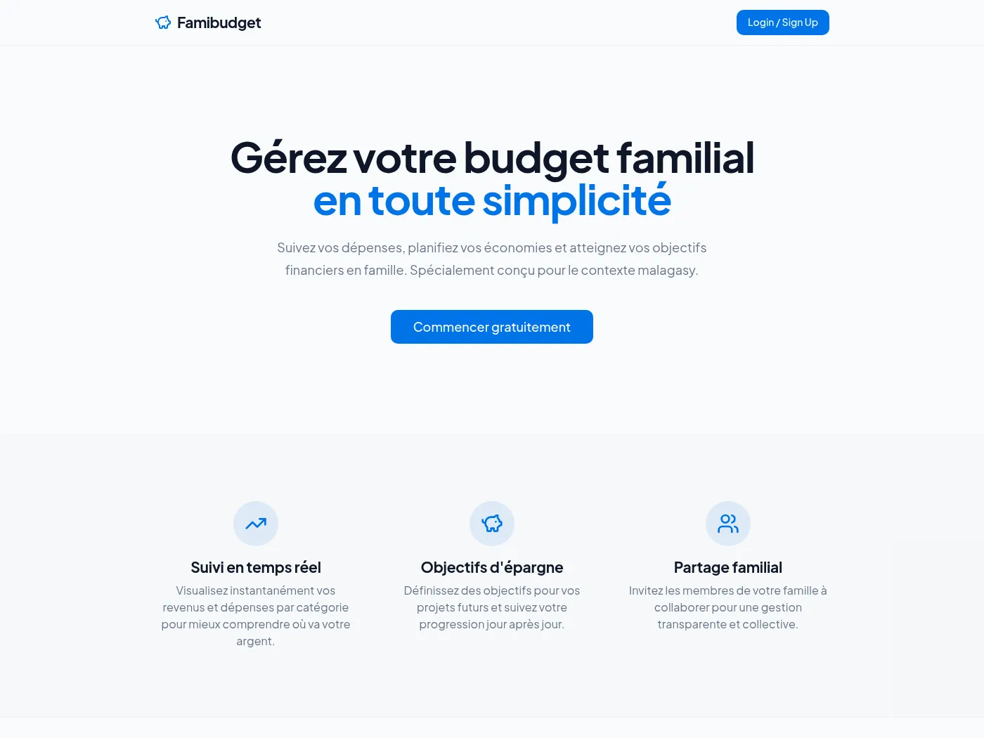 FamilyFunds Manager