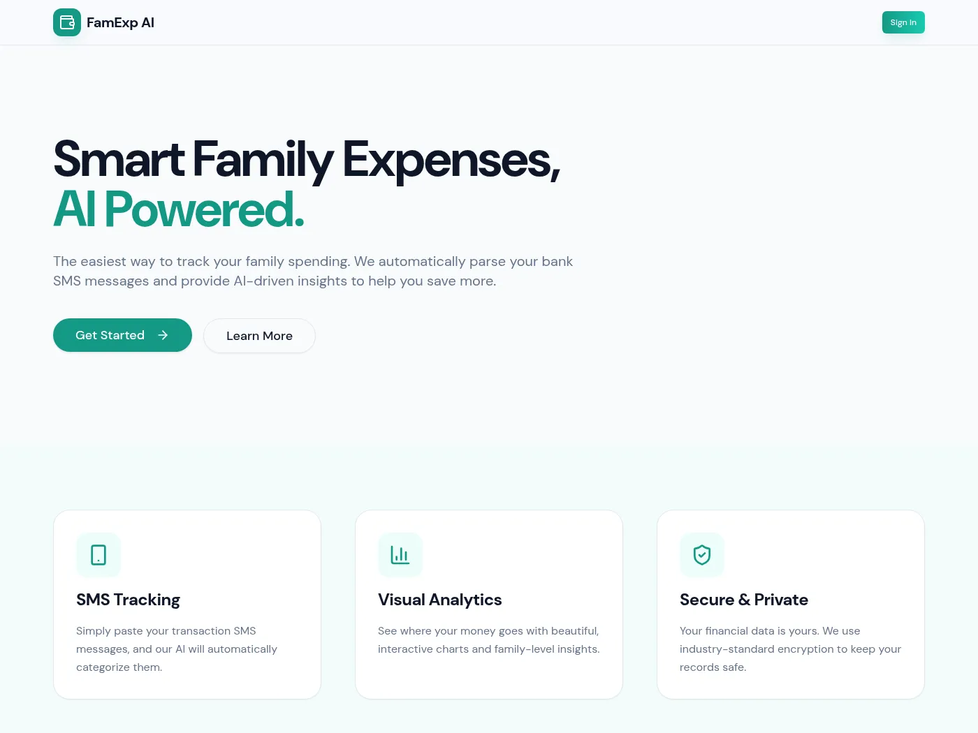 Smart Family Expense AI