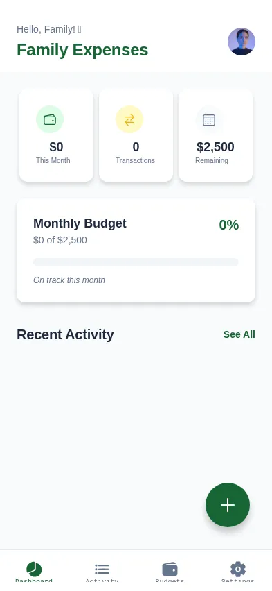 Family Expense Tracker