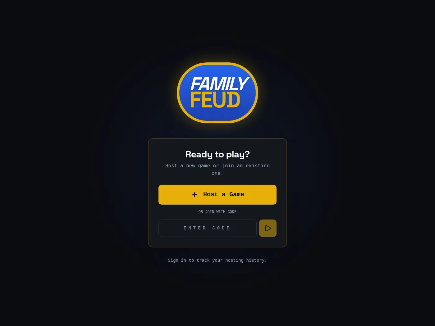 Family Feud Game Clone