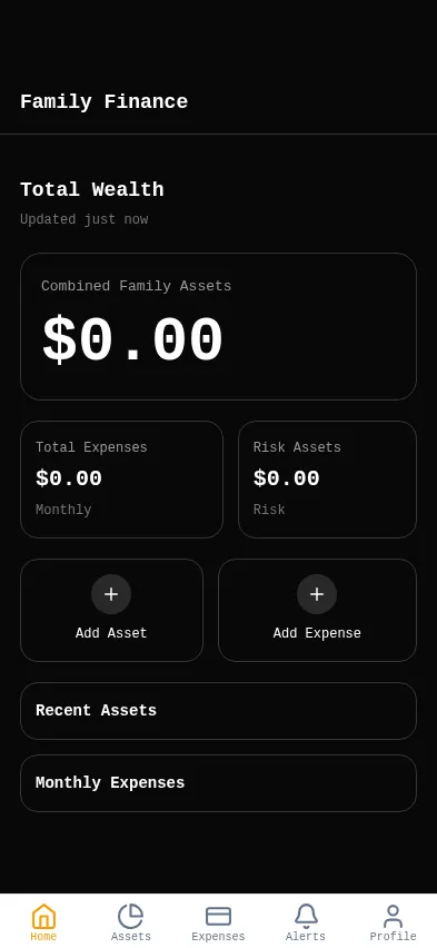 Family Finance Tracker