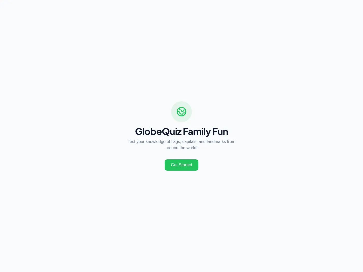 GlobeQuiz Family Fun