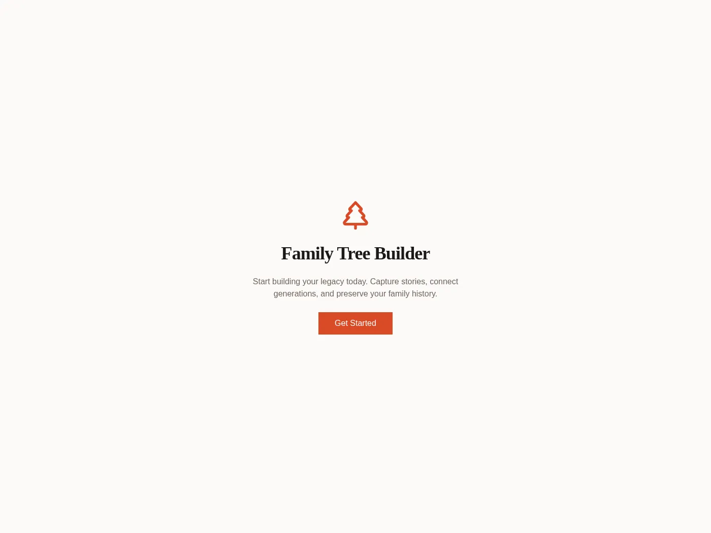 Family Tree Builder
