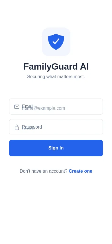 FamilyGuard AI