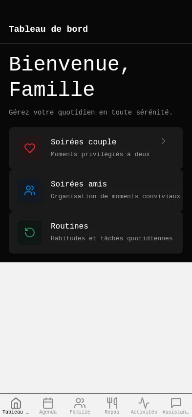 FamilyPilot Web App