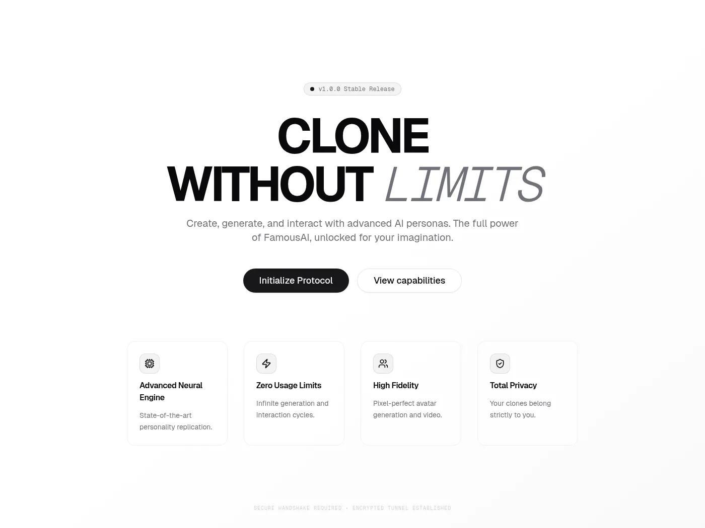 FamousAI Clone Assistant
