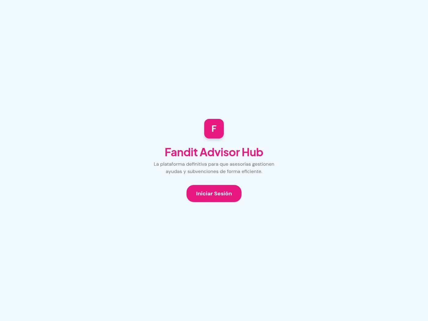 Fandit Advisor Hub