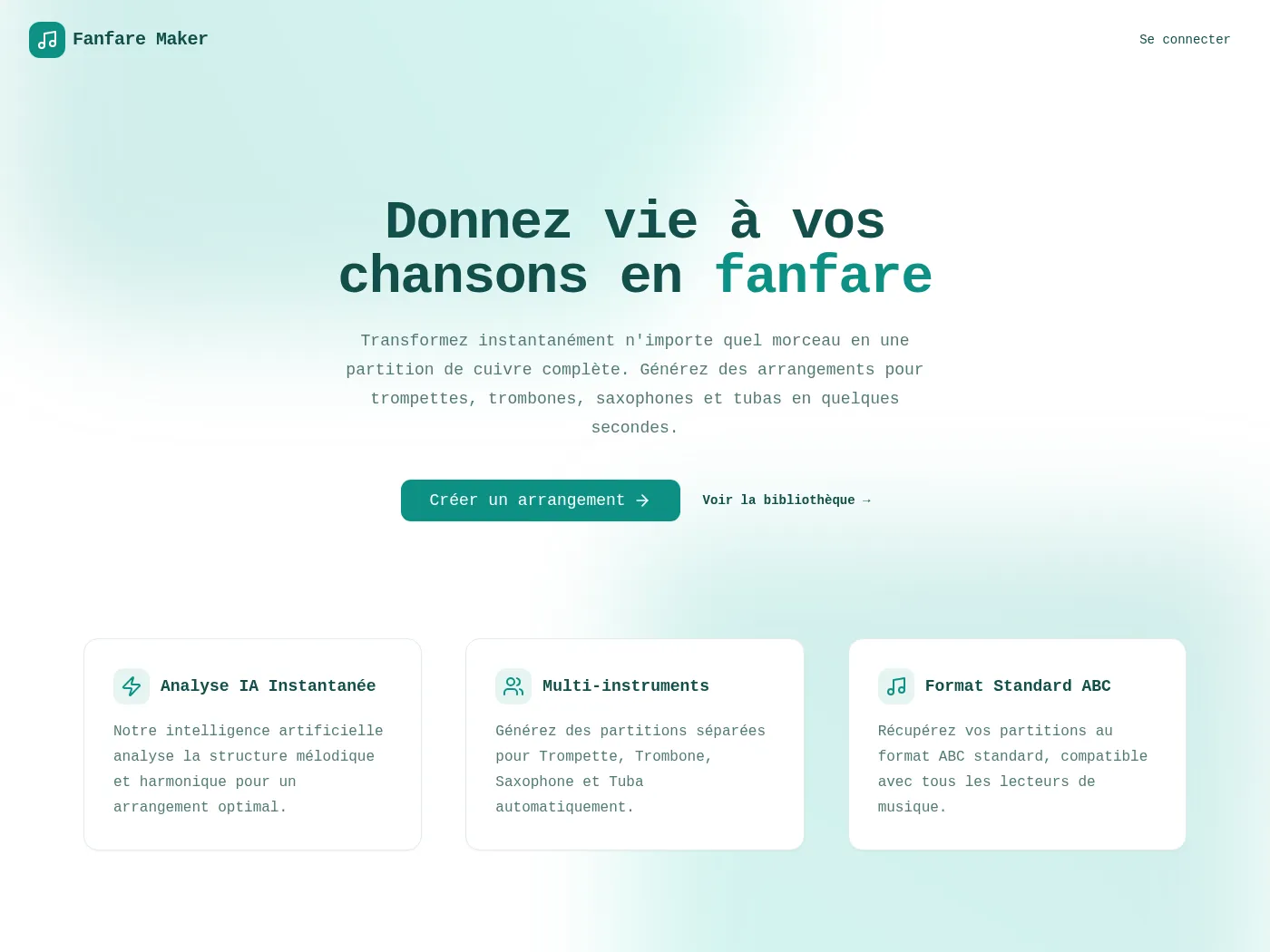 Fanfare Note Maker