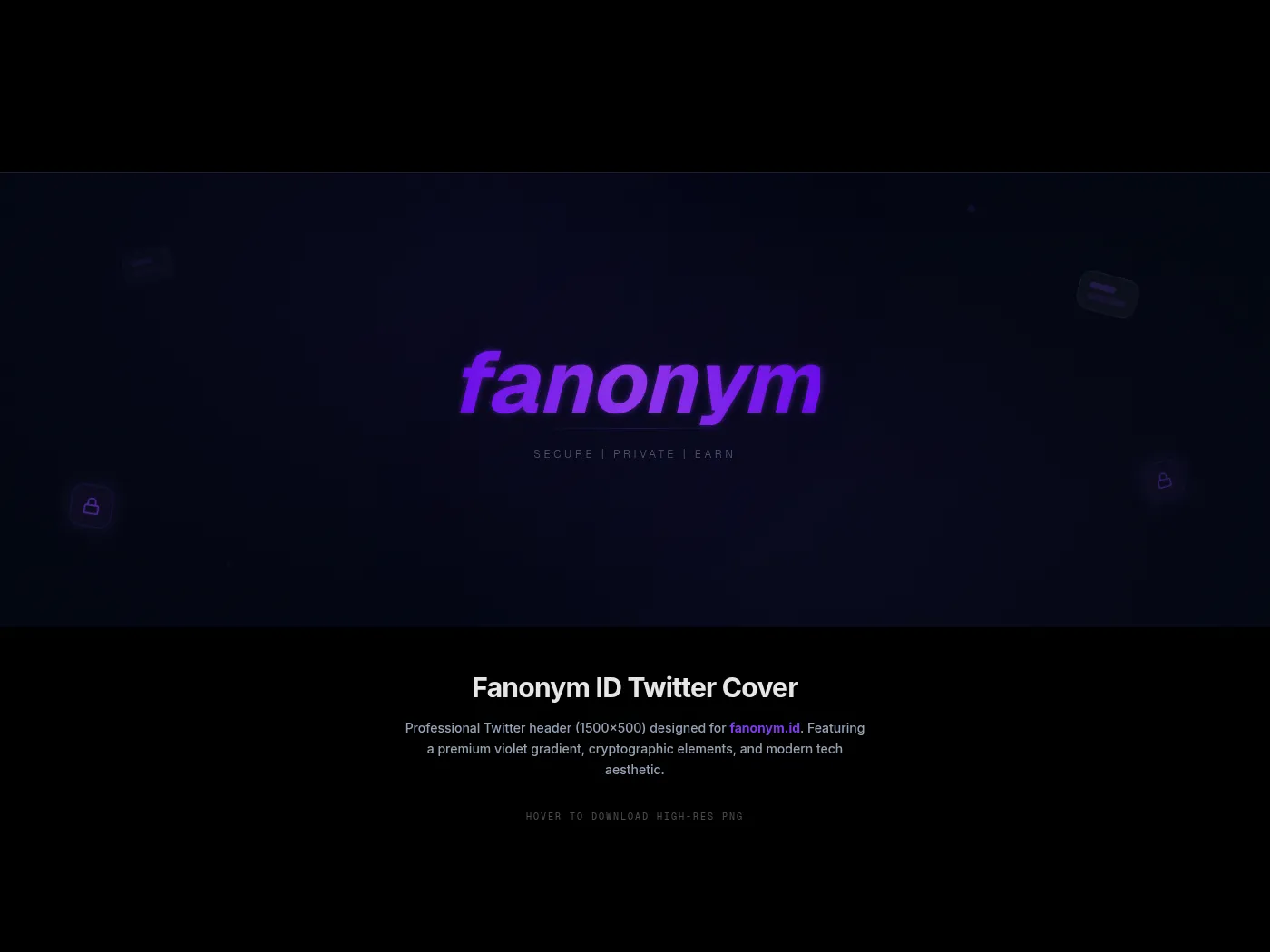 Fanonym ID Twitter Cover